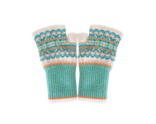 Alloa Open Mitts | Elder Fairisle - The Hattery