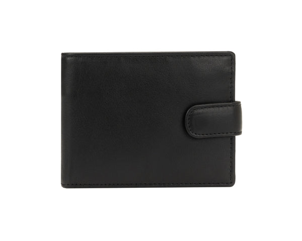 Utility Wallet | Black Leather - The Hattery